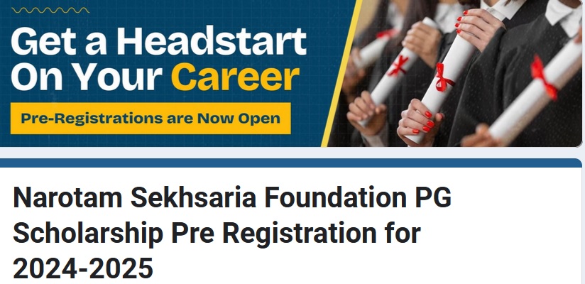 Narotam Sekhsaria Foundation Pg Scholarship 2024 Nsf Pg Nsfoundation